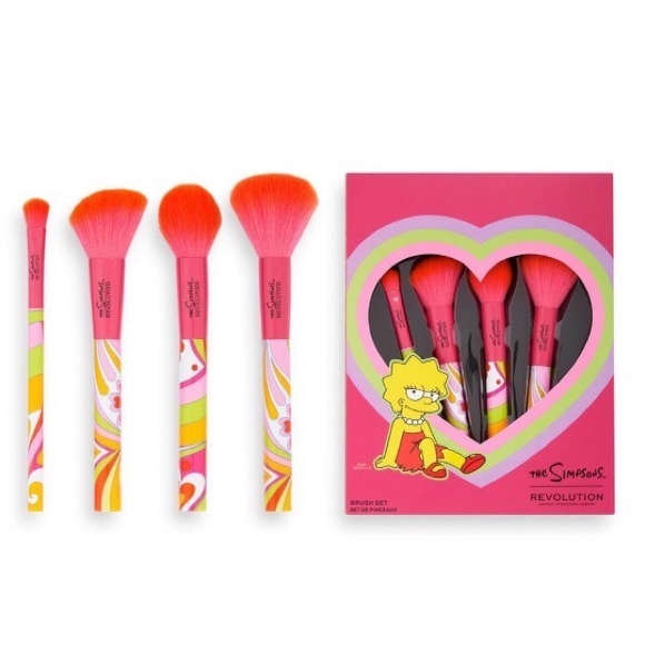 Makeup Revolution | Makeup | Makeup Revolution X The Simpsons Brush Set ...